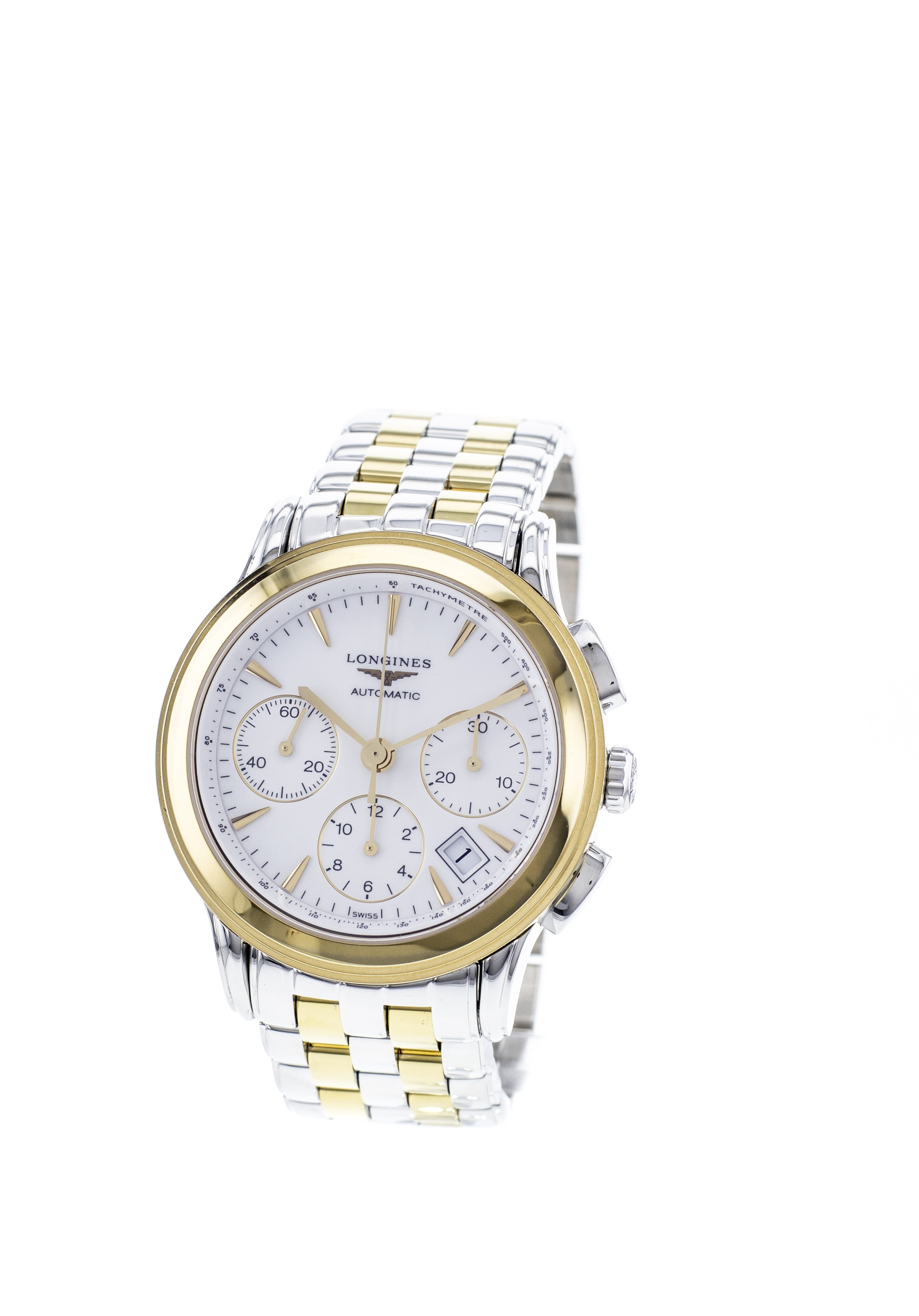 La Cote des Montres: Cresus pre-owned watch - LONGINES Flagship - L4 ...