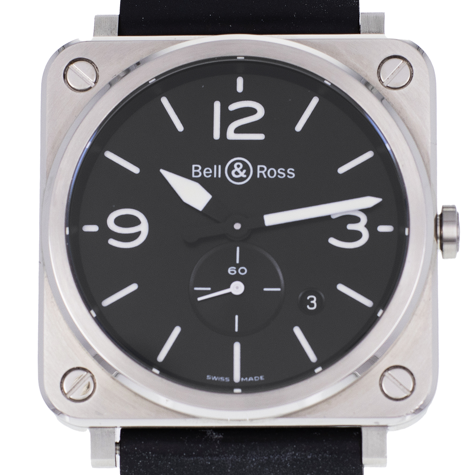 La Cote des Montres: Cresus pre-owned watch - BELL & ROSS BRS - BRS-64-S