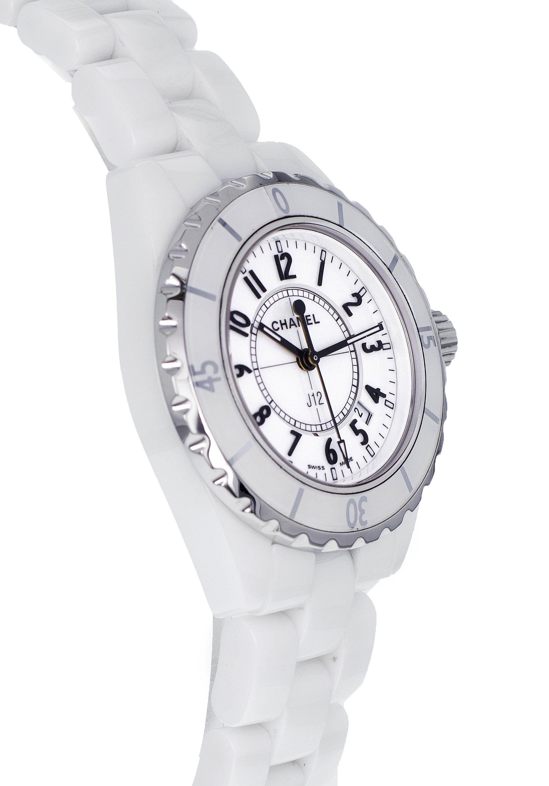 La Cote des Montres : Montre occasion Cresus - CHANEL J12 - H0968